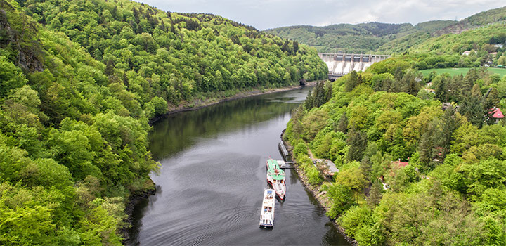 Cruise to Slapy | Prague Boats