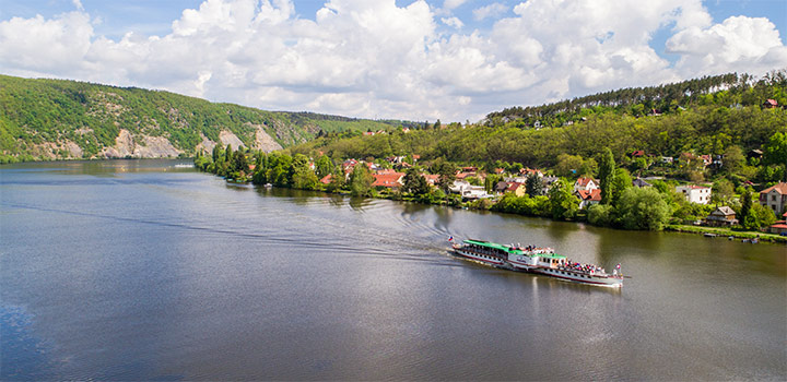 Cruise to Slapy | Prague Boats